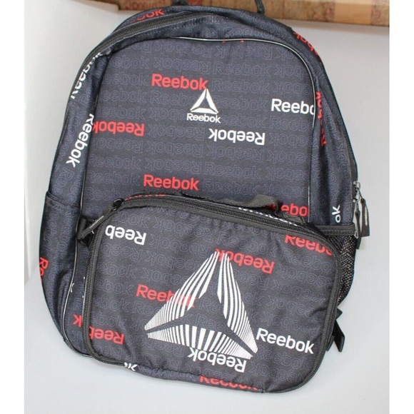 Reebok | Other | Reebok Scout Black Logo School Backpack W Detachable ...